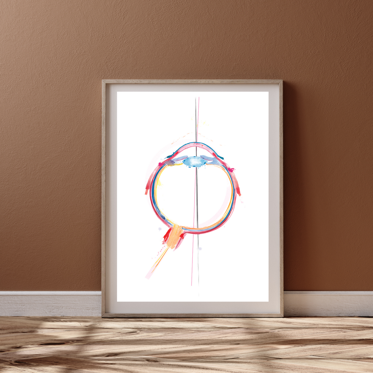 Eye Abstract Anatomy Art, Ophthalmonology Art - medpapers