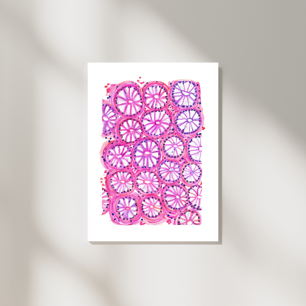 Colon Histology Art Print - medpapers