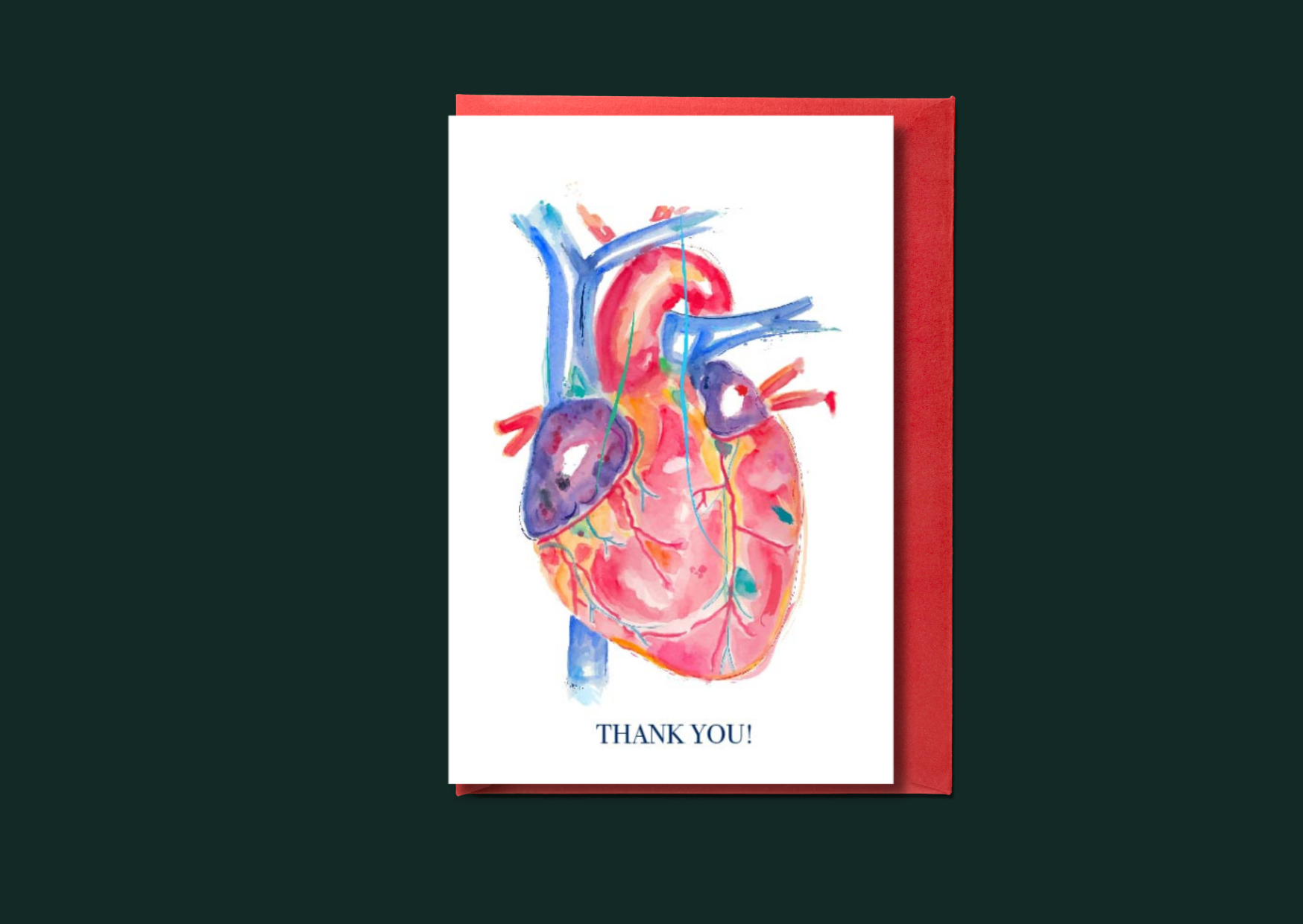 Cardiac Surgeon Thank You Card - medpapers